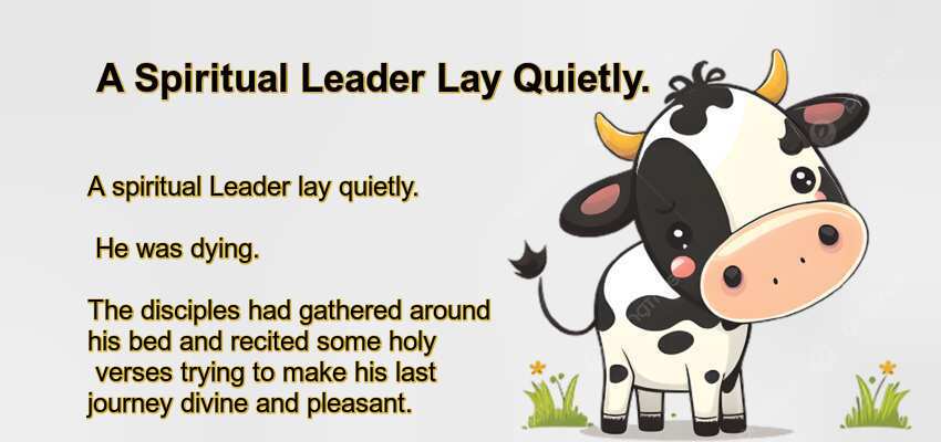 A Spiritual Leader Lay Quietly.