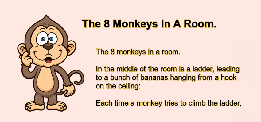 The 8 Monkeys In A Room.