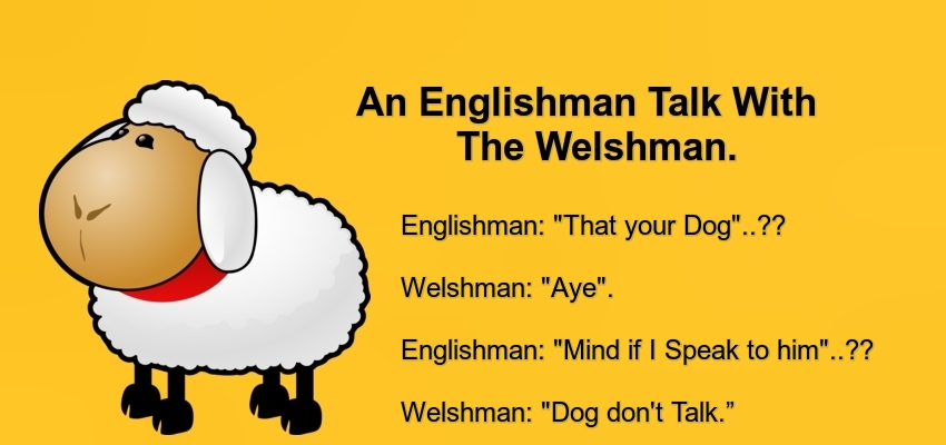 An Englishman Talk With The Welshman.